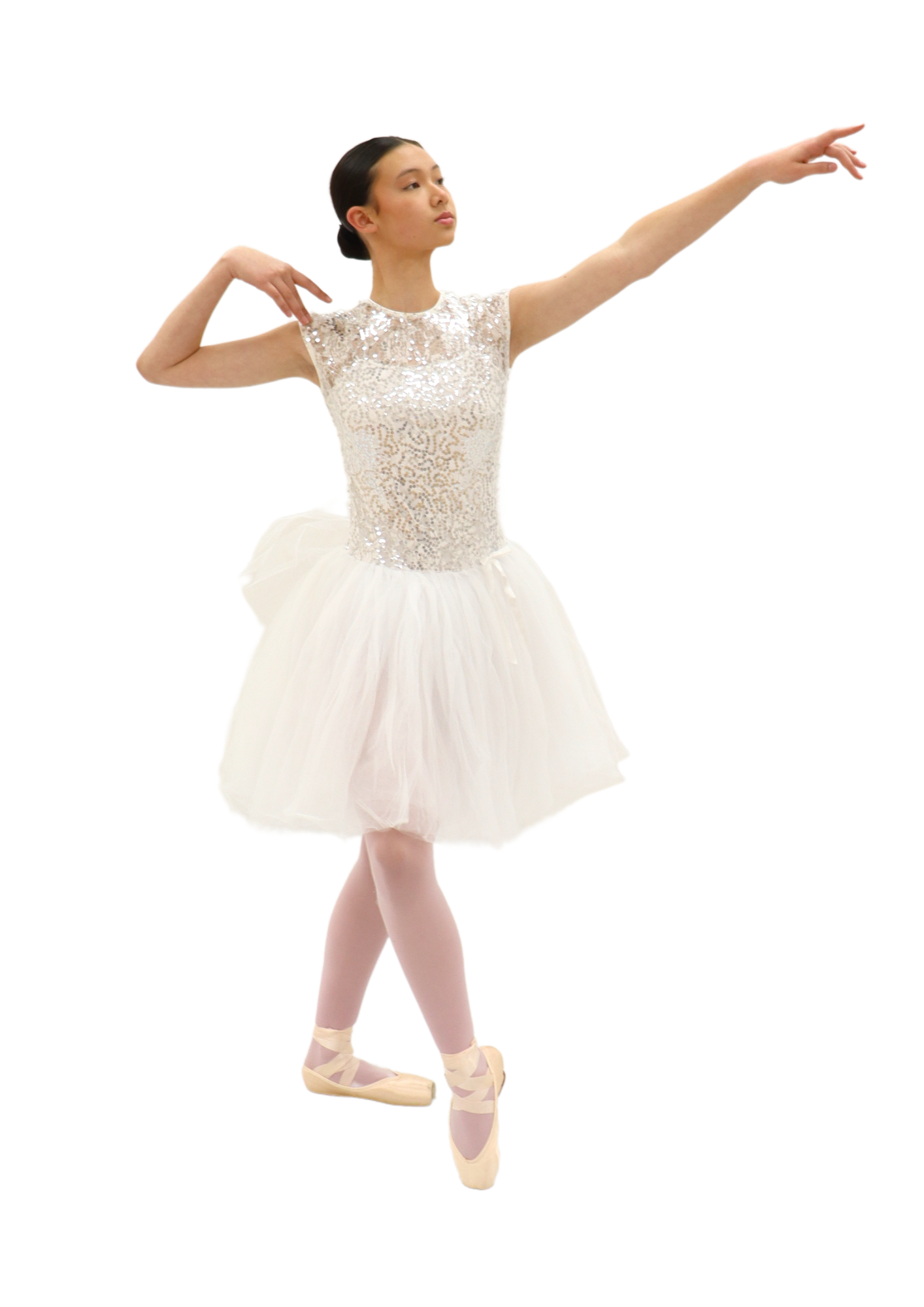 White Sparkle Puff – The Dance Spot