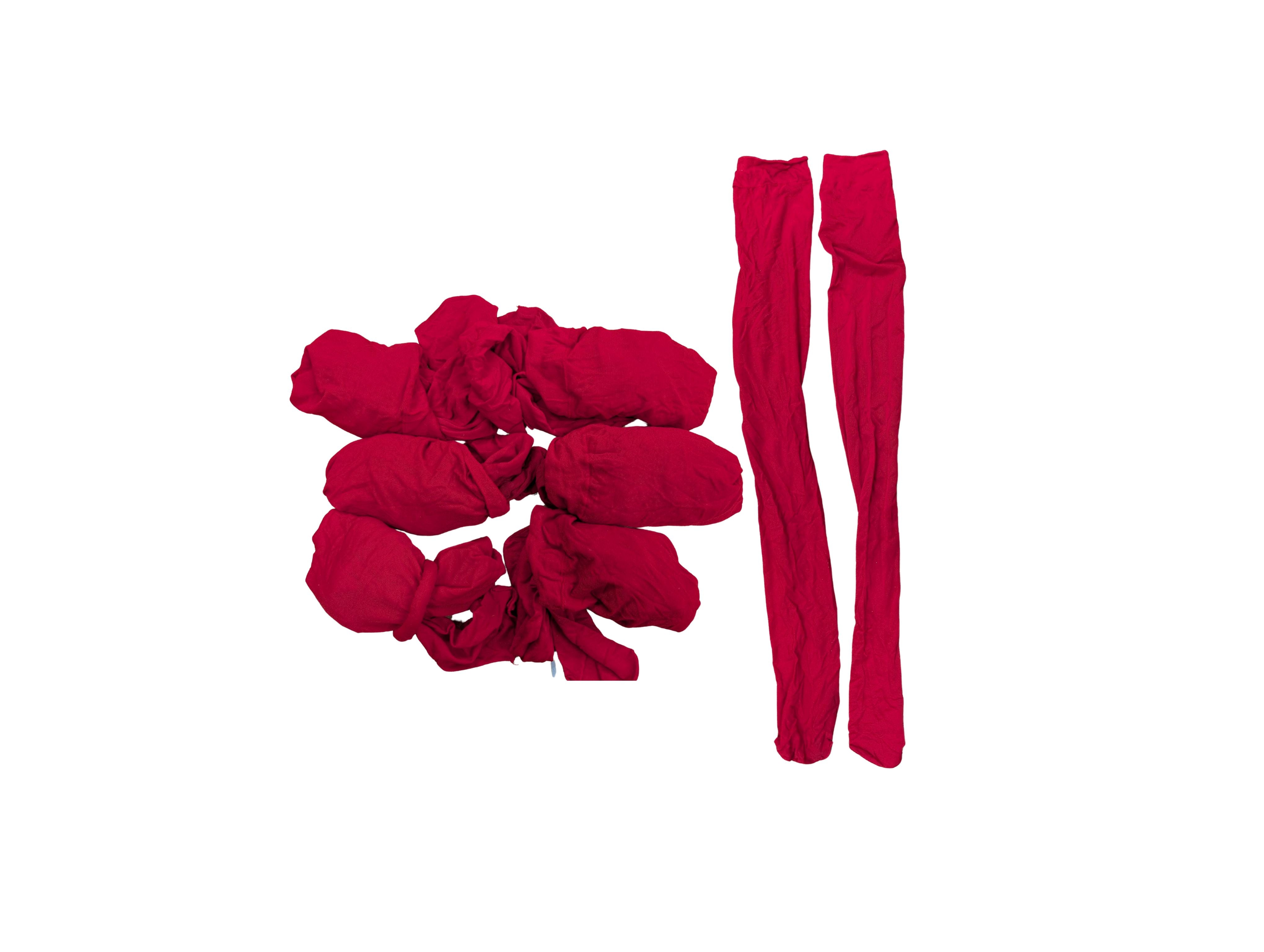 Red Knee High Stockings – The Dance Spot
